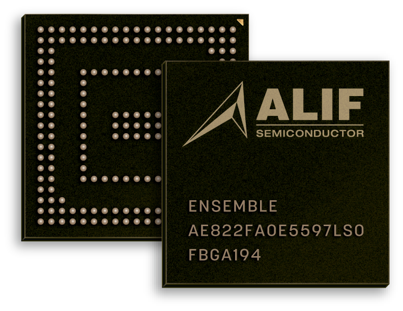 Ensemble E4, E6, And E8 For Gen AI 32-bit Microcontrollers (MCUs) | Alif Semiconductor